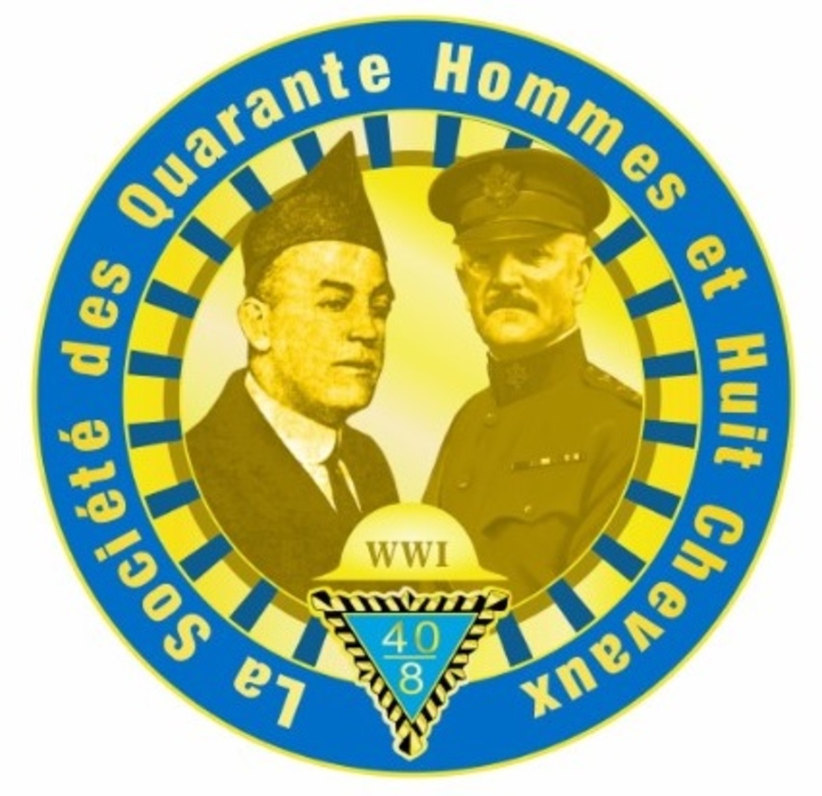 ww1+pershingb – 40 et 8 Voiture 410 Kenosha County, WI