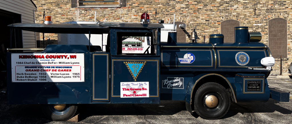 Locomotive Ready for 2024 Season – 40 et 8 Voiture 410 Kenosha County, WI