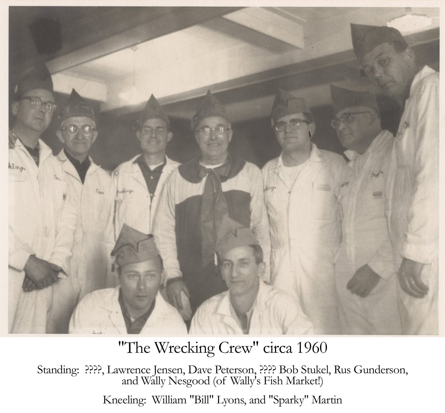 The Wrecking Crew ca 1960 – 40 et 8 Voiture 410 Kenosha County, WI